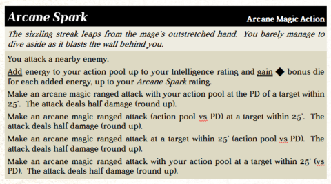 Forge Engine spell attack wording?!? – Hero Forge Games