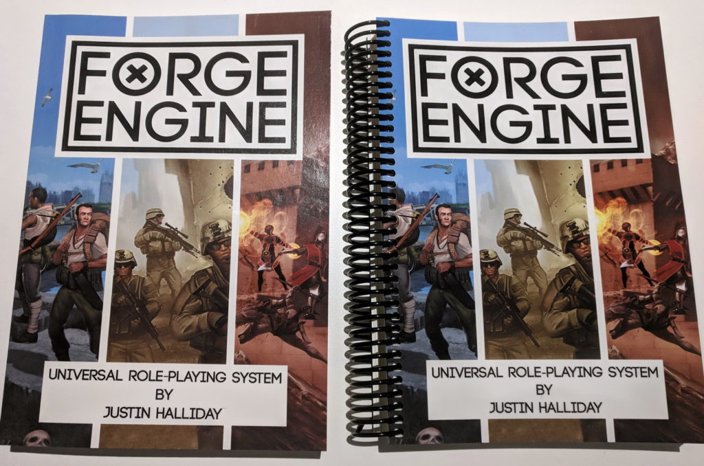 Forge Engine in print now! – Hero Forge Games