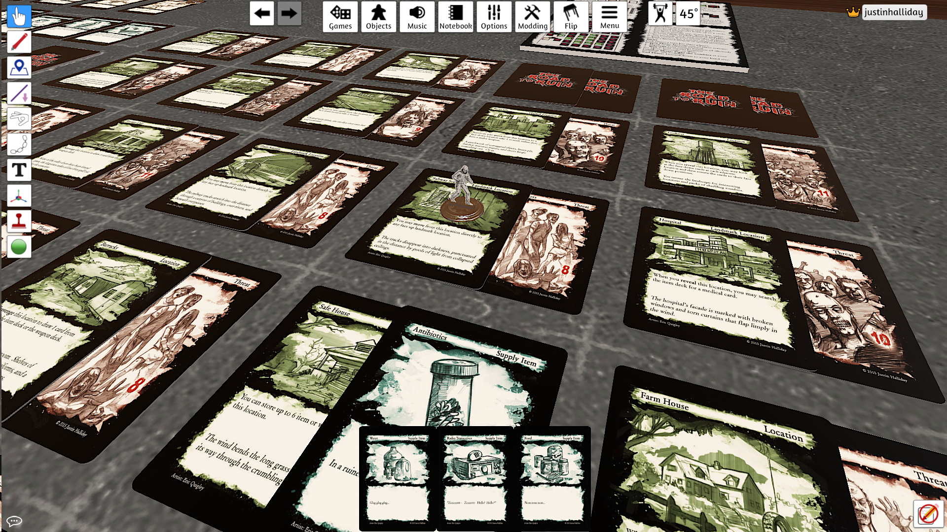 The Road to Ruin now on Tabletop Simulator – Hero Forge Games